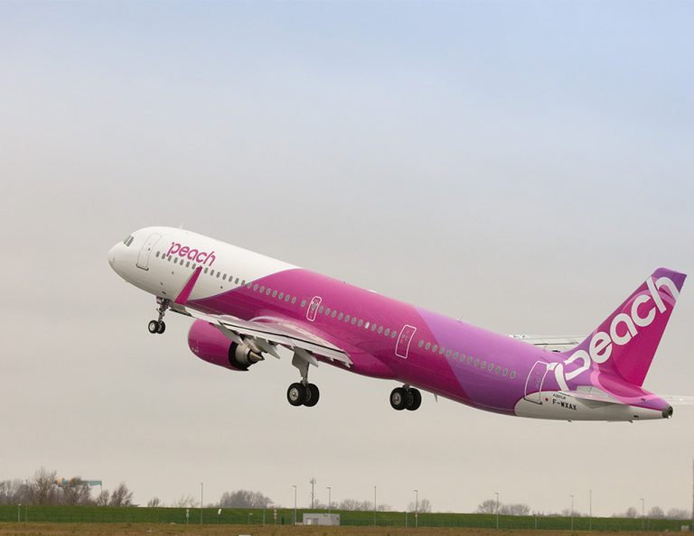 Peach รับมอบเครื่องบิน Airbus A321LR ลำแรกในประเทศญี่ปุ่น - WINGTIPS