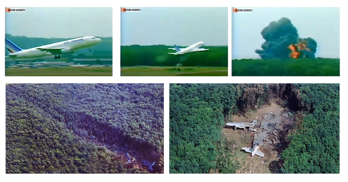 เหตุการณ์ AF296 หนึ่งในการตกที่มีการบันทึกภาพได้ชัดเจนที่สุด และเกิดต่อ ...